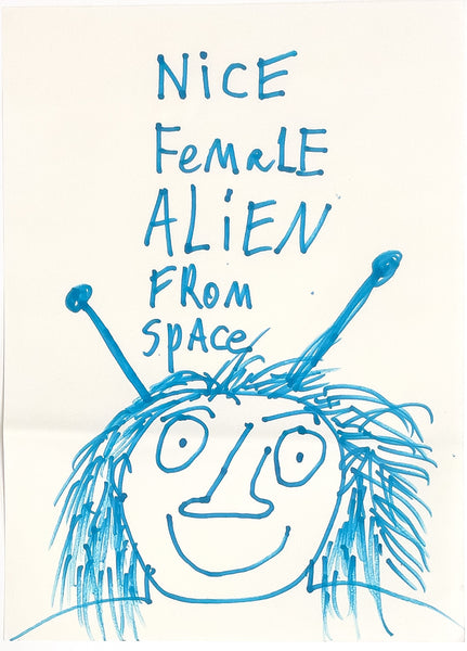 Nice Female Alien From Space, 2024 – Community Access Art Collective