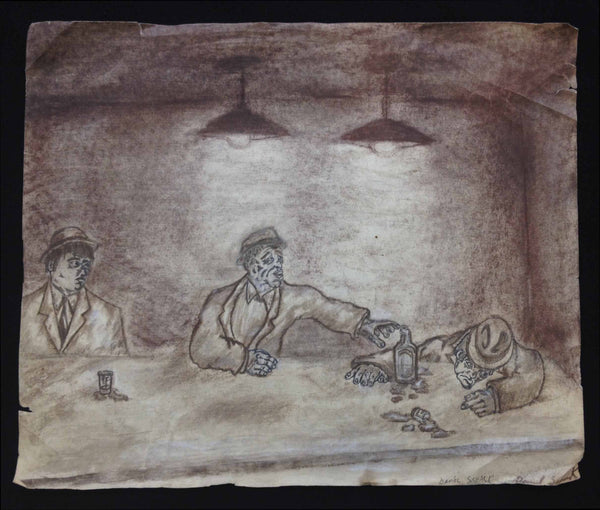 Untitled (bar scene), c. 1981 – Community Access Art Collective