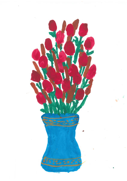The Greek Blue Vase, 2025 – Community Access Art Collective